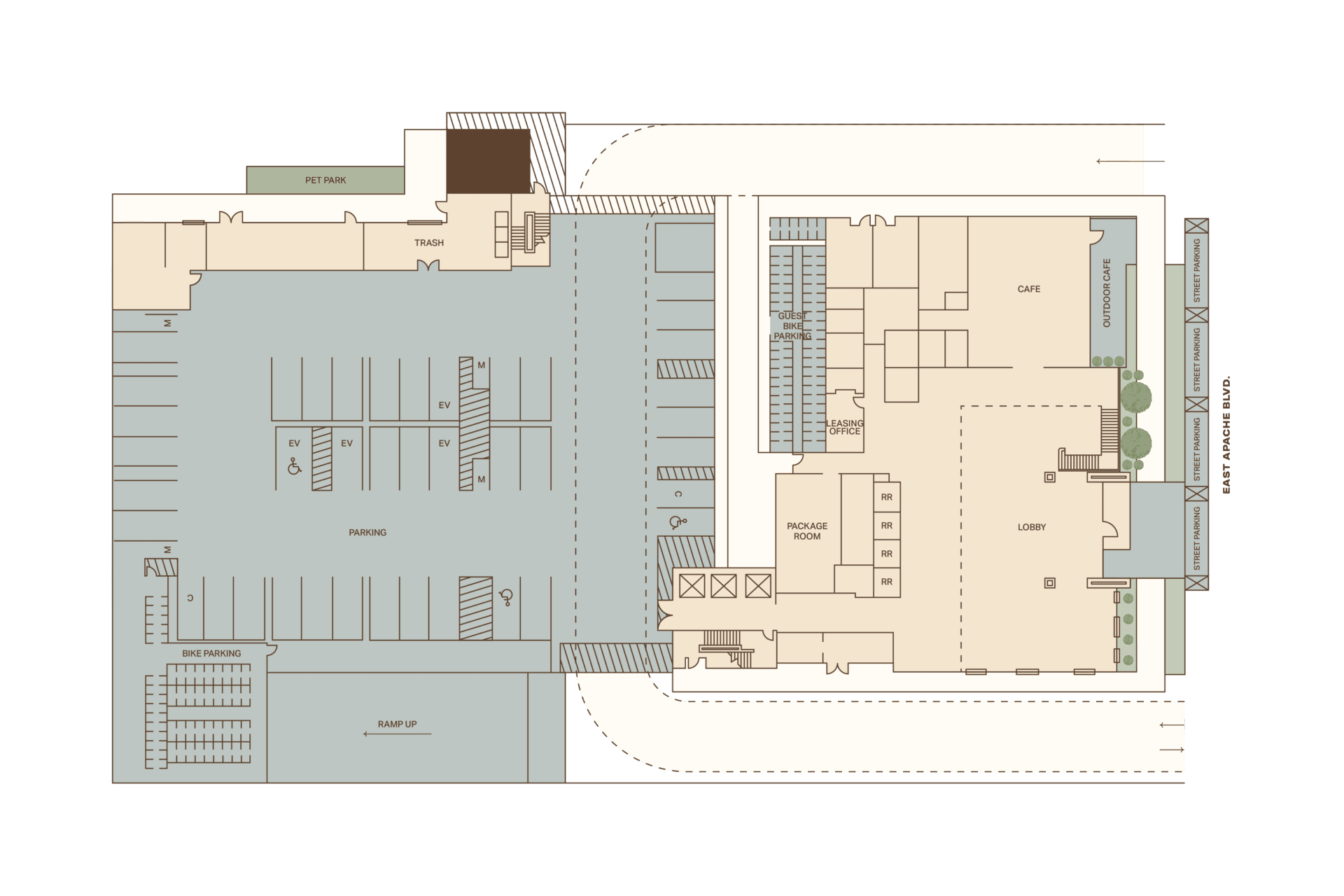 Floorplans | Rambler Tempe | Off Campus Housing ASU Tempe
