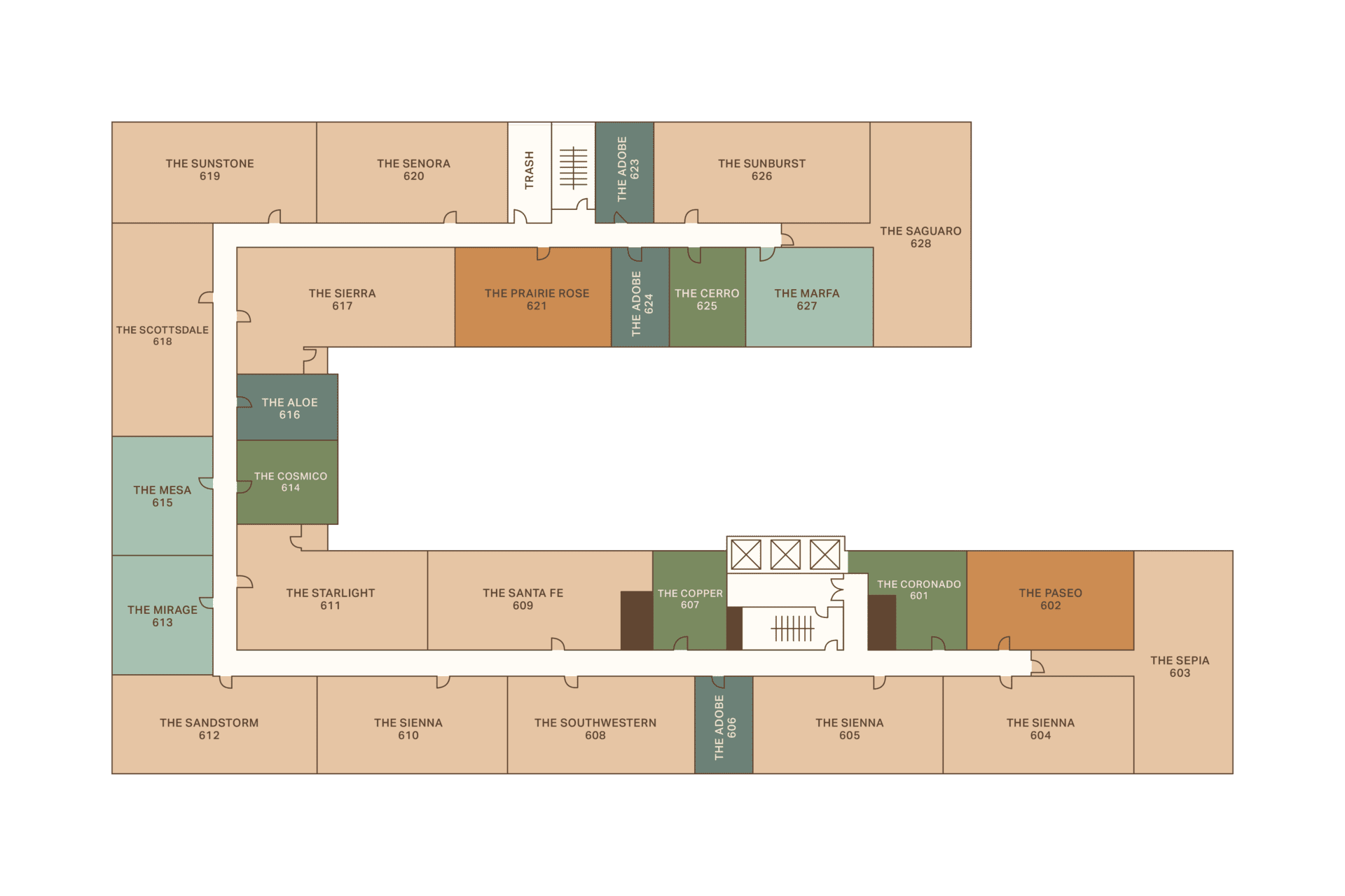 Floorplans | Rambler Tempe | Off Campus Housing ASU Tempe
